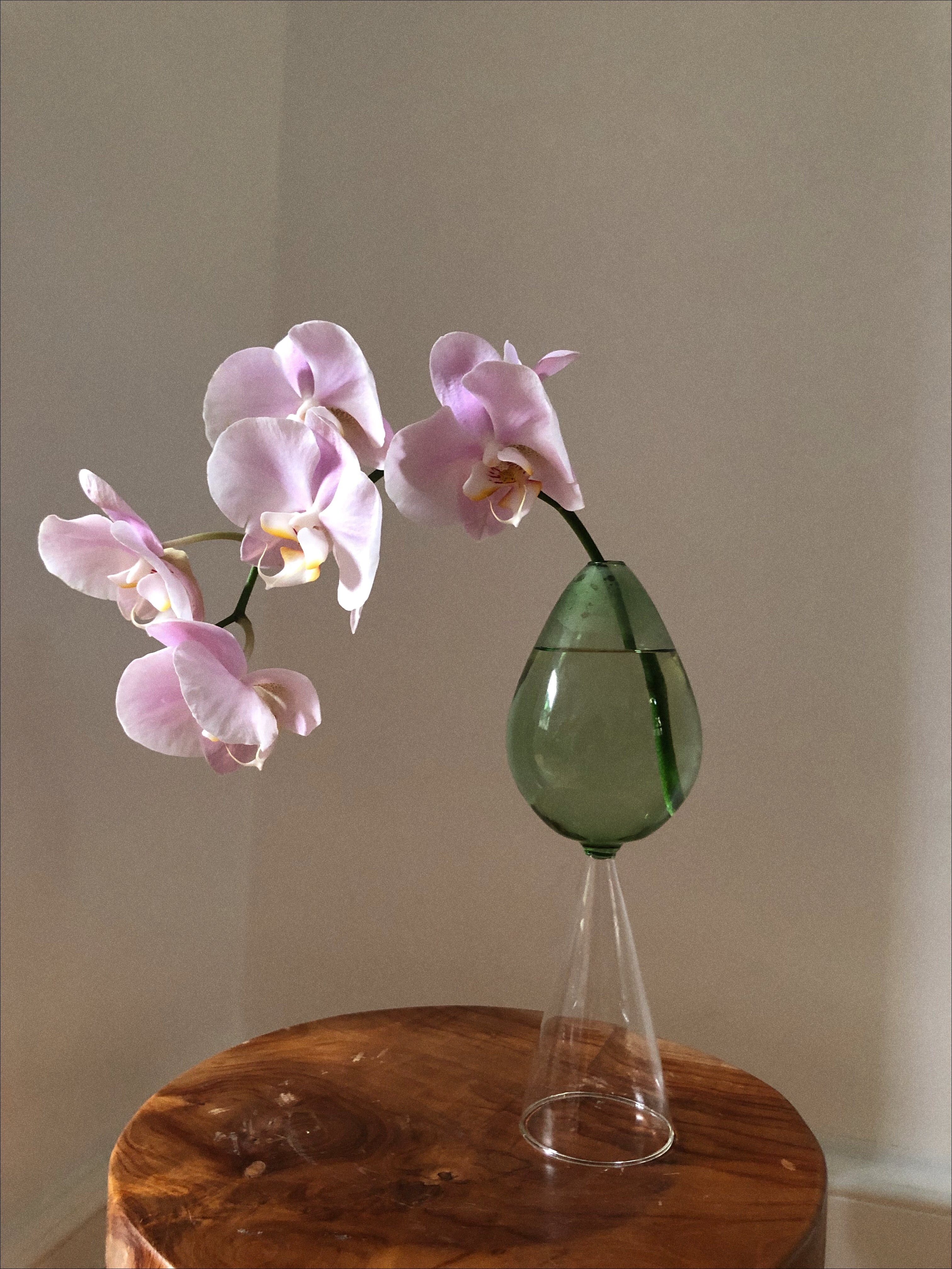 Drop shaped glass vase – les orêves